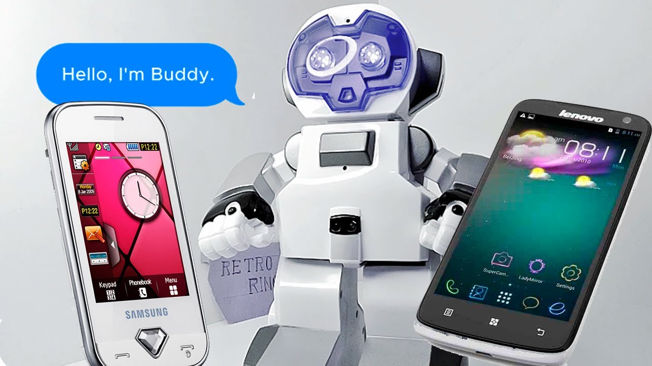 Incoming calls & Robot Buddy & Retro Ringtones & outgoing calls & call ...