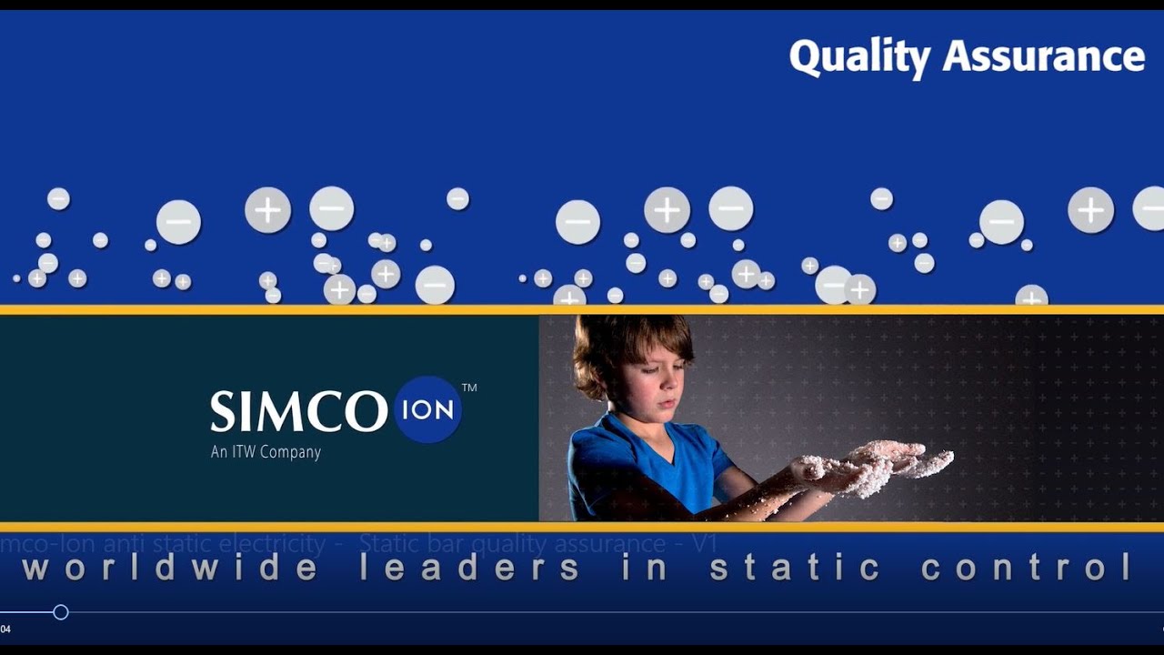 Quality assurance, Simco-Ion anti static electricity - YouTube