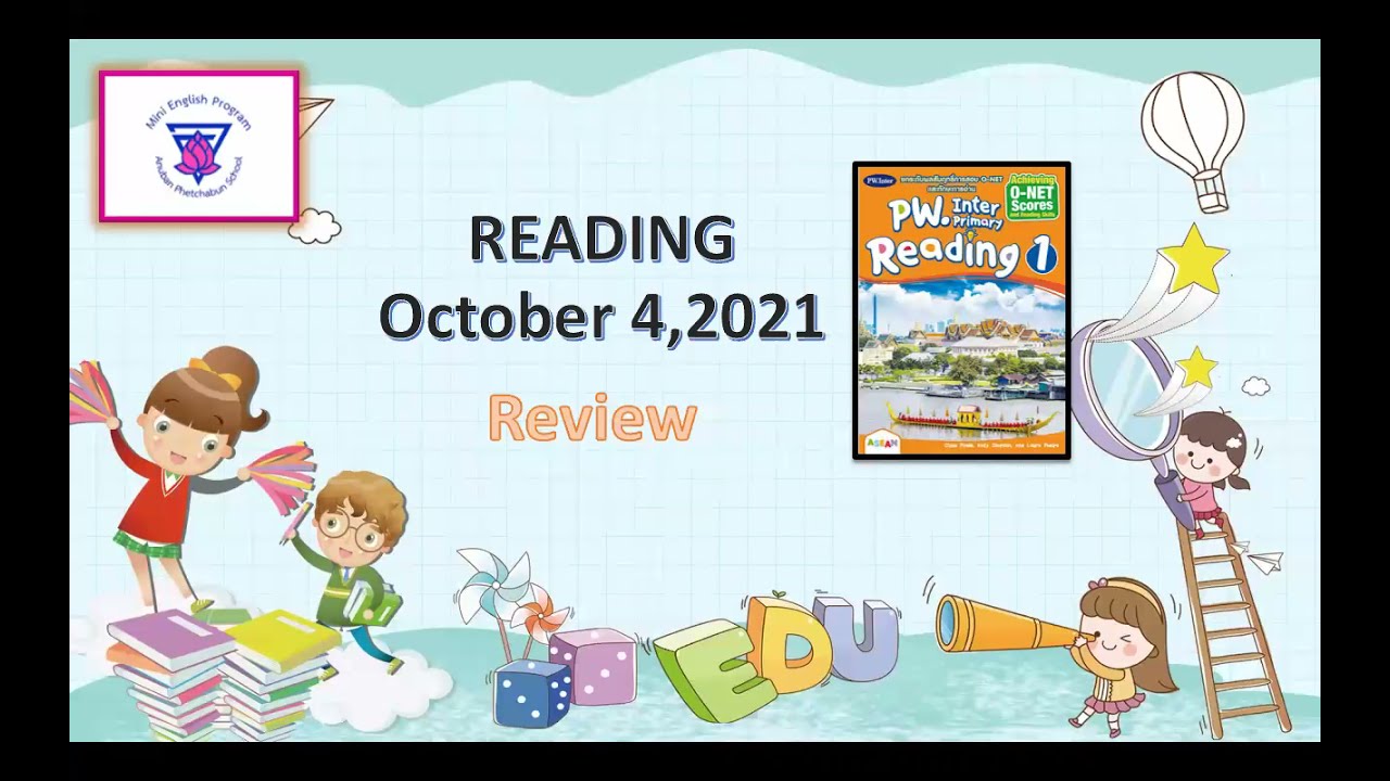 G1/7 -READING- EP.1 REVIEW [04/10/2021] - YouTube