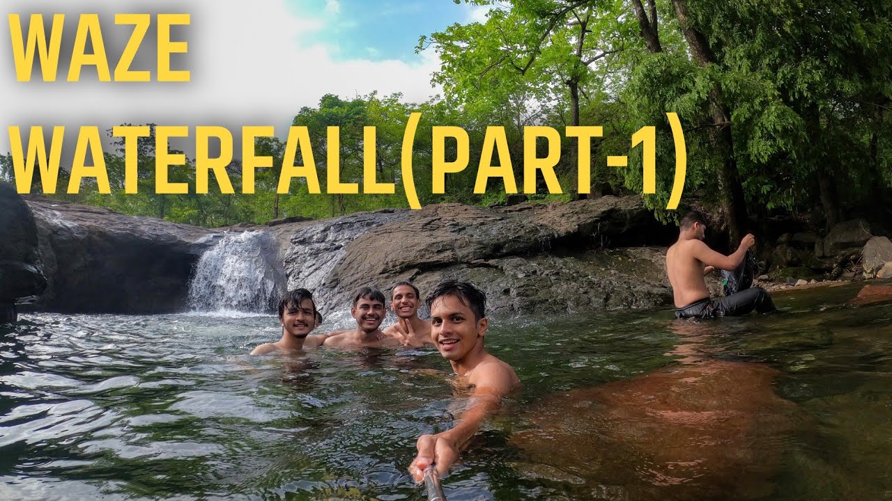 Hidden beautiful vaje waterfall😍|वजे गावातला स्वर्गीय सुंदर धबधबा ...