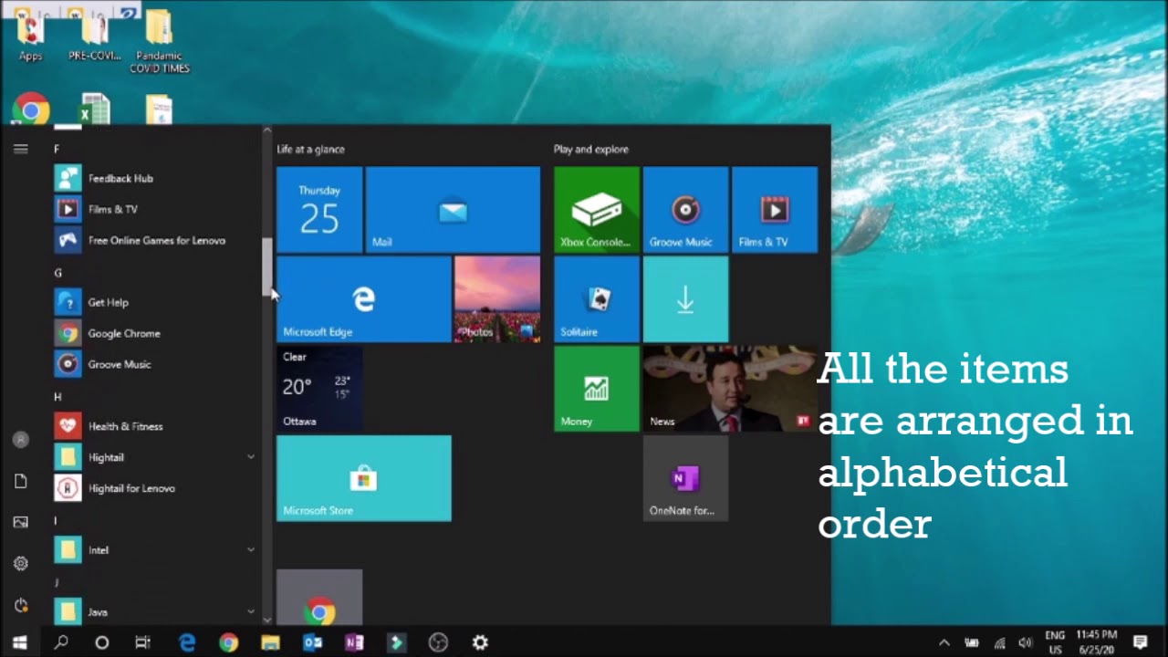 What is a Start Menu (Windows) and how does it help me? - YouTube
