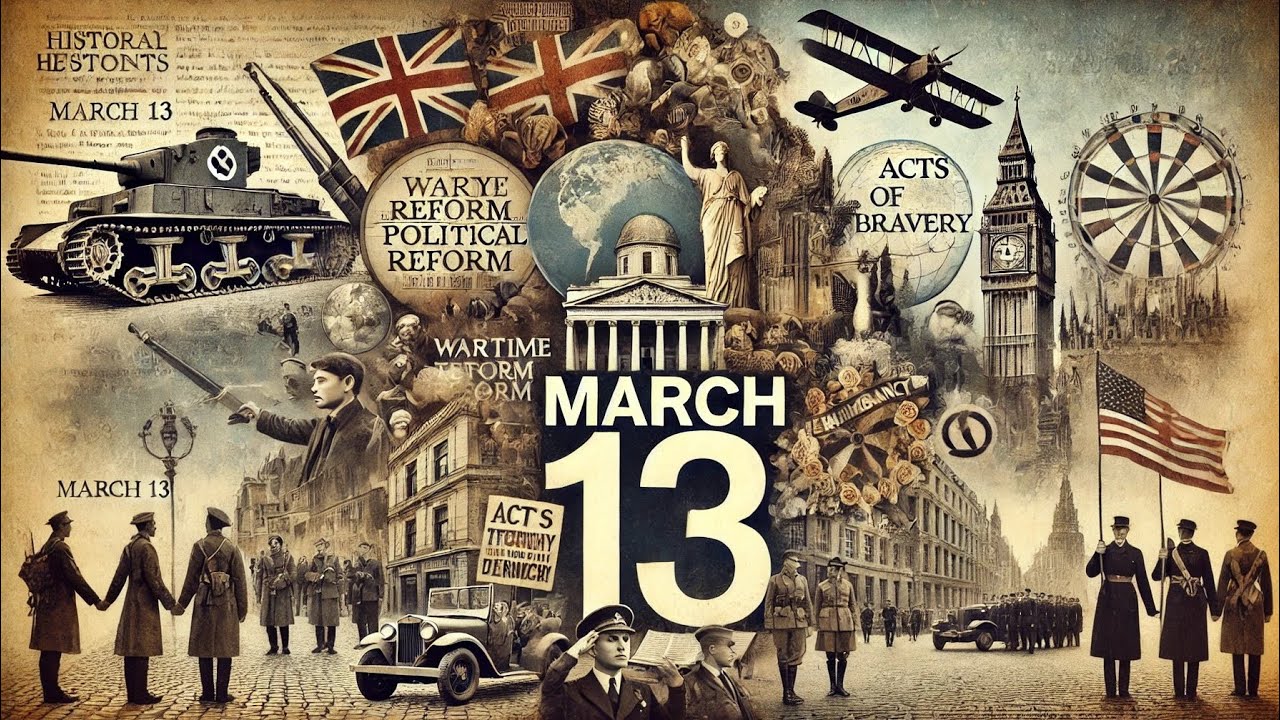 Unforgettable Moments in History That Happened on March 13 | The Date ...