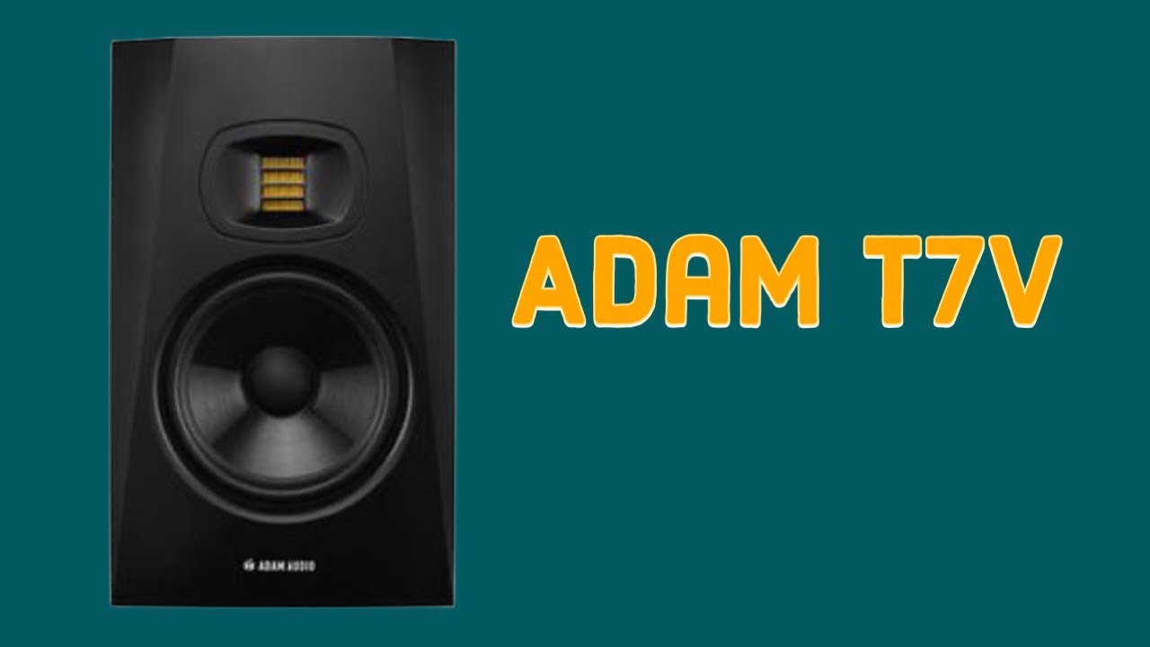 ADAM AUDIO T7V Speakers Unbox - YouTube