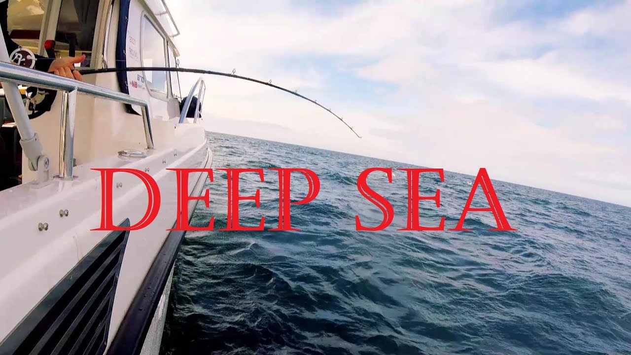 Deep sea fishing west of Marstein, Western Norway - YouTube