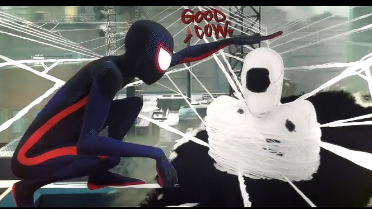 Miles Vs Spot part 2 | Spider-man across the spiderverse movie scene ...
