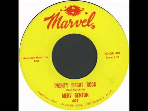 Merv Benton - Twenty Flight Rock - Marvel 401 45 rpm - YouTube