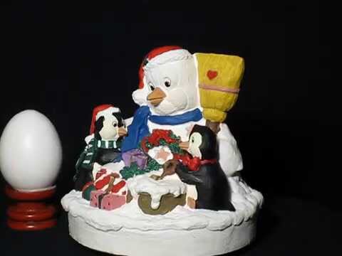X'mas music box (penguins) series - YouTube