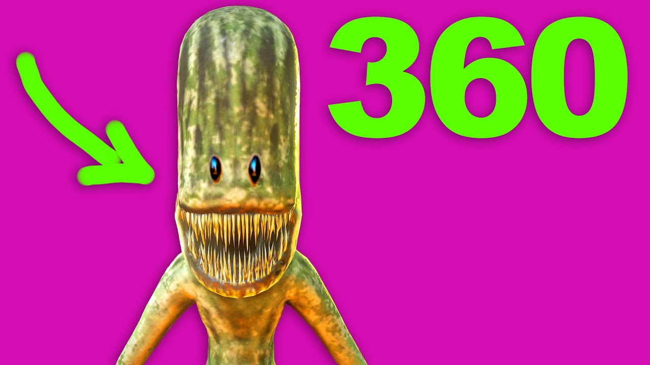 Stick spider monster 360 Weird Zoonomaly Creature - YouTube