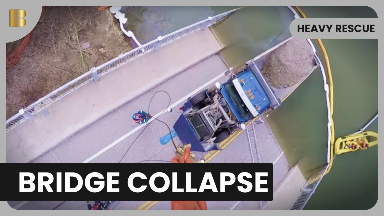 Crane Lifts 40,000lbs Dump Truck - Heavy Rescue - S03 EP11 - Reality ...