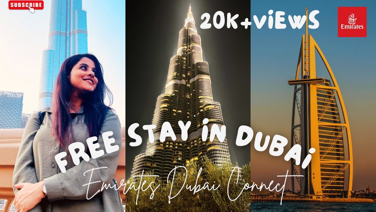 EMIRATES DUBAI CONNECT EXPERIENCE | FREE STAY IN DUBAI | FREE VISA ...