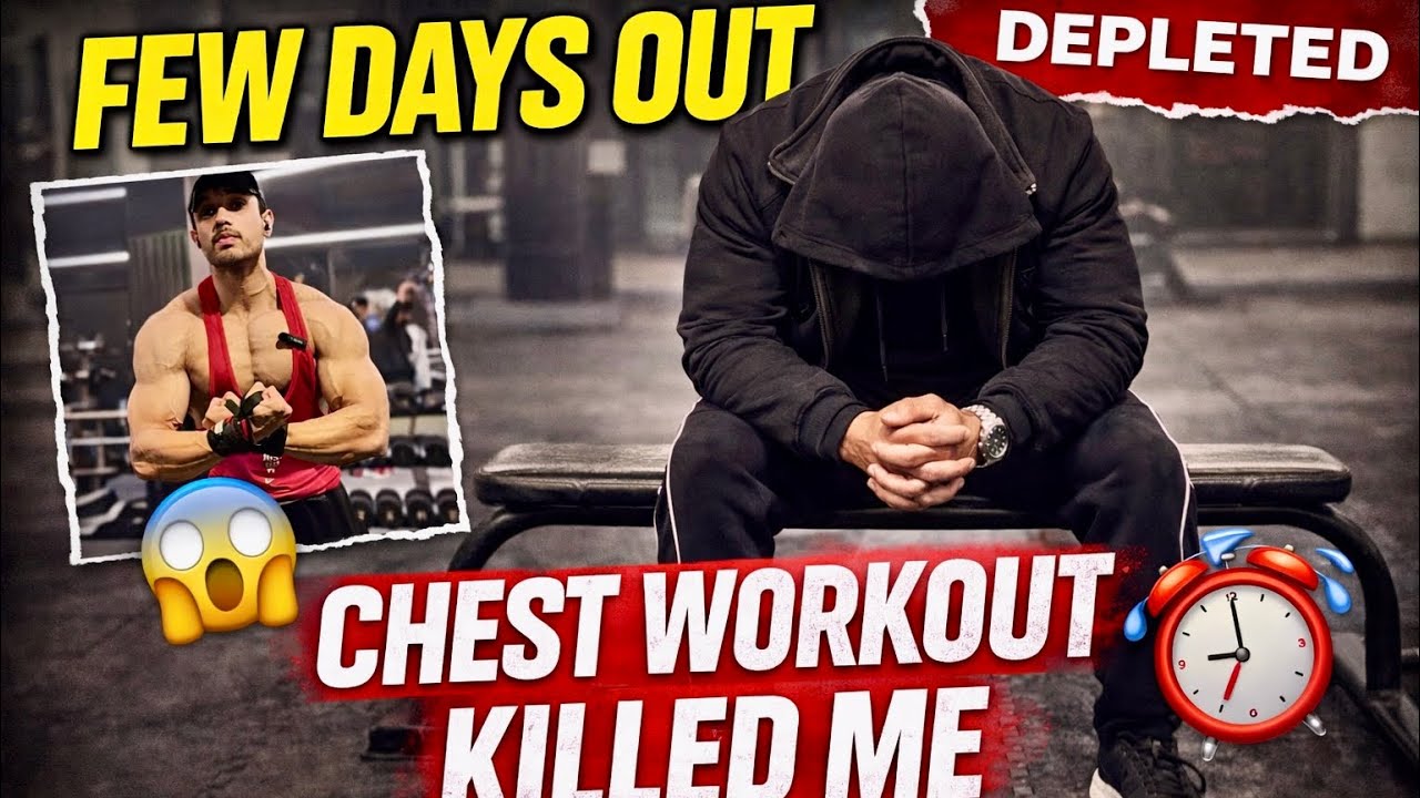 MOST CRAZY CHEST WORKOUT | Few days out of Mr Pakistan again - YouTube