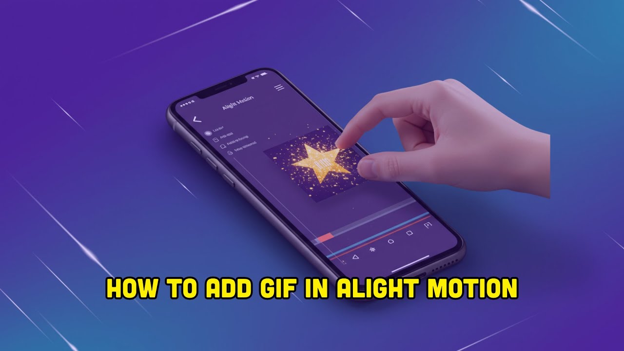 How To Add Gif In Alight Motion? - YouTube