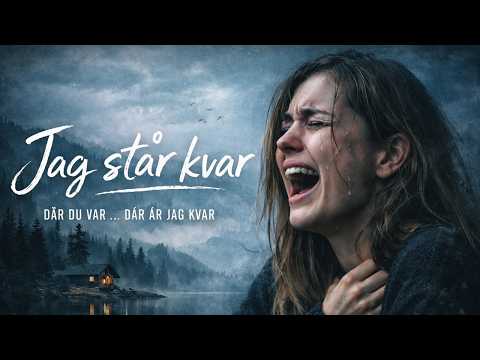 Jag står kvar… 💔 | En svensk sorglig låt om förlust & saknad