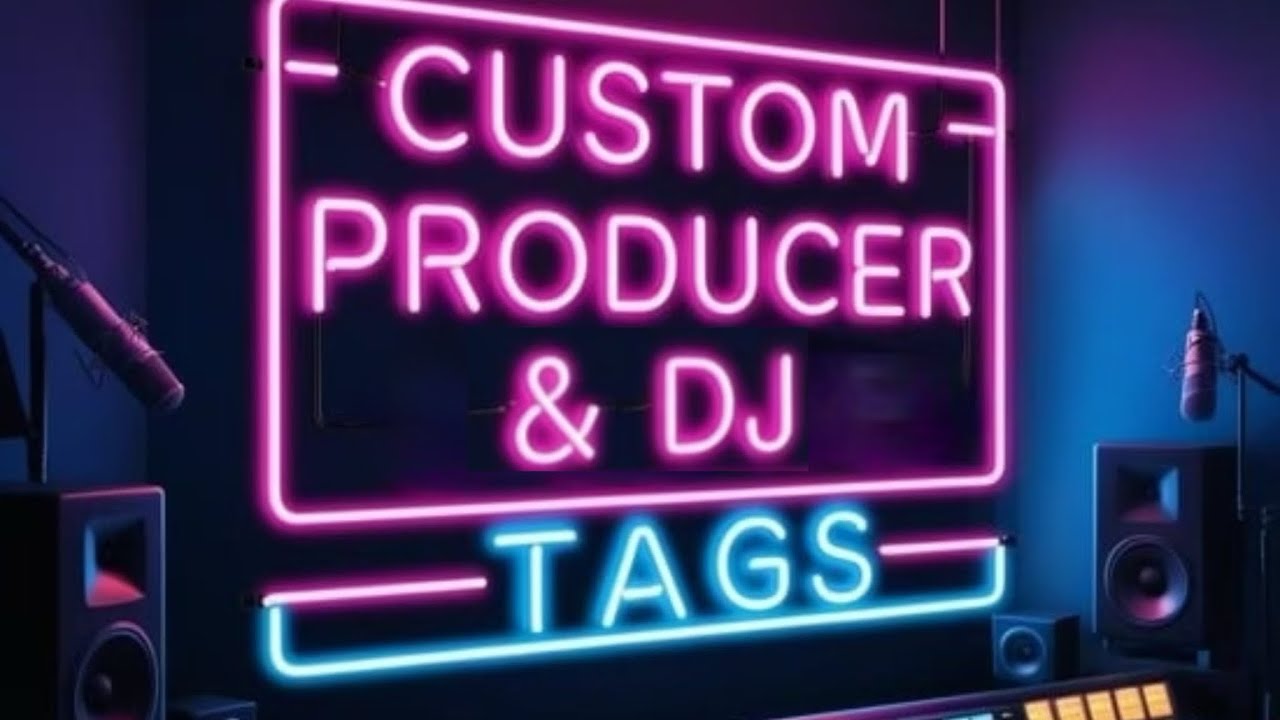 Custom Producer & DJ Tags at Stoplight Recording Studio ©️ 2025 🚦🎶🎹 ...