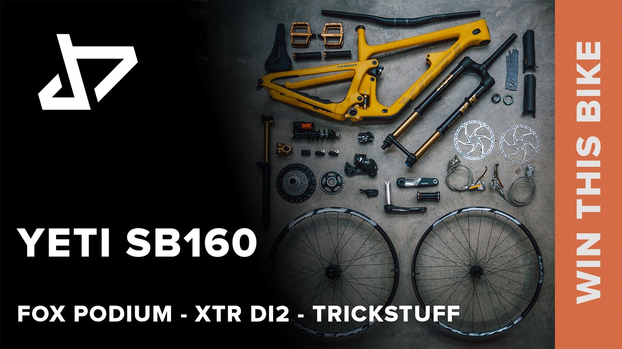 DREAM BUILD MTB - YETI SB160 + FOX PODIUM fork + XTR DI2 + Trickstuff ...