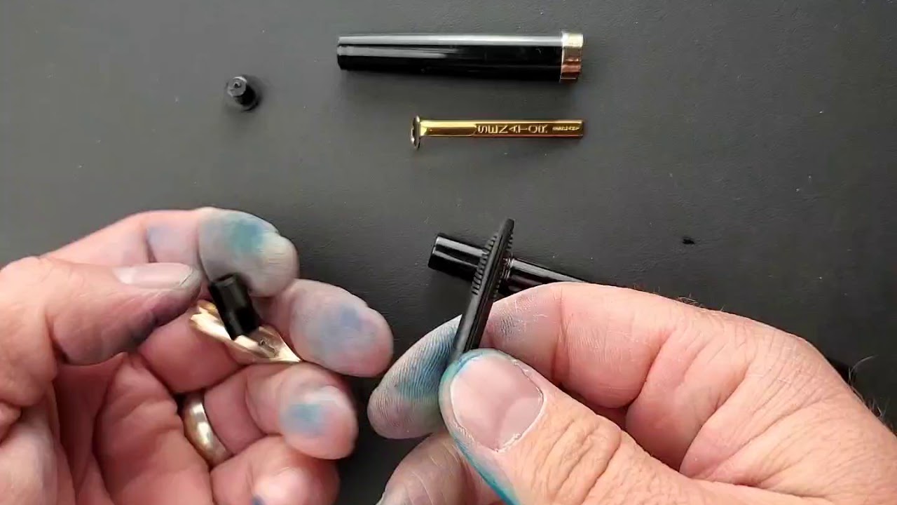 1970s/80s Senator Fountain pen Assembly Disassembly - YouTube