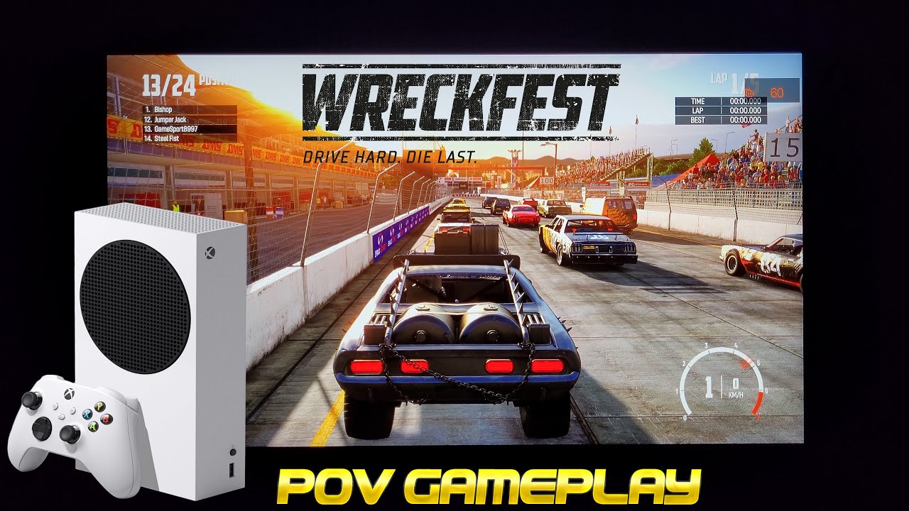 WRECKFEST XBOX SERIES S POV GAMEPLAY - YouTube