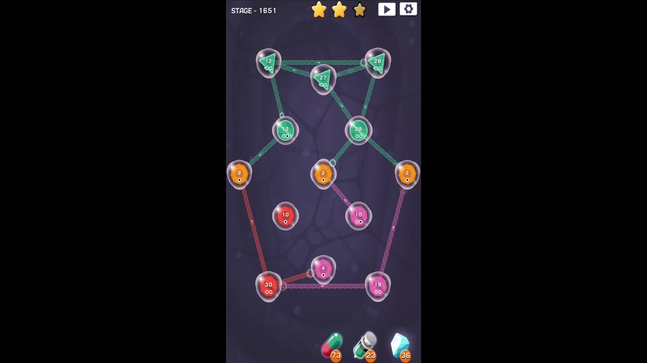 Cell Expansion Wars - Stage 1651 ⭐⭐⭐ Walkthrough - YouTube