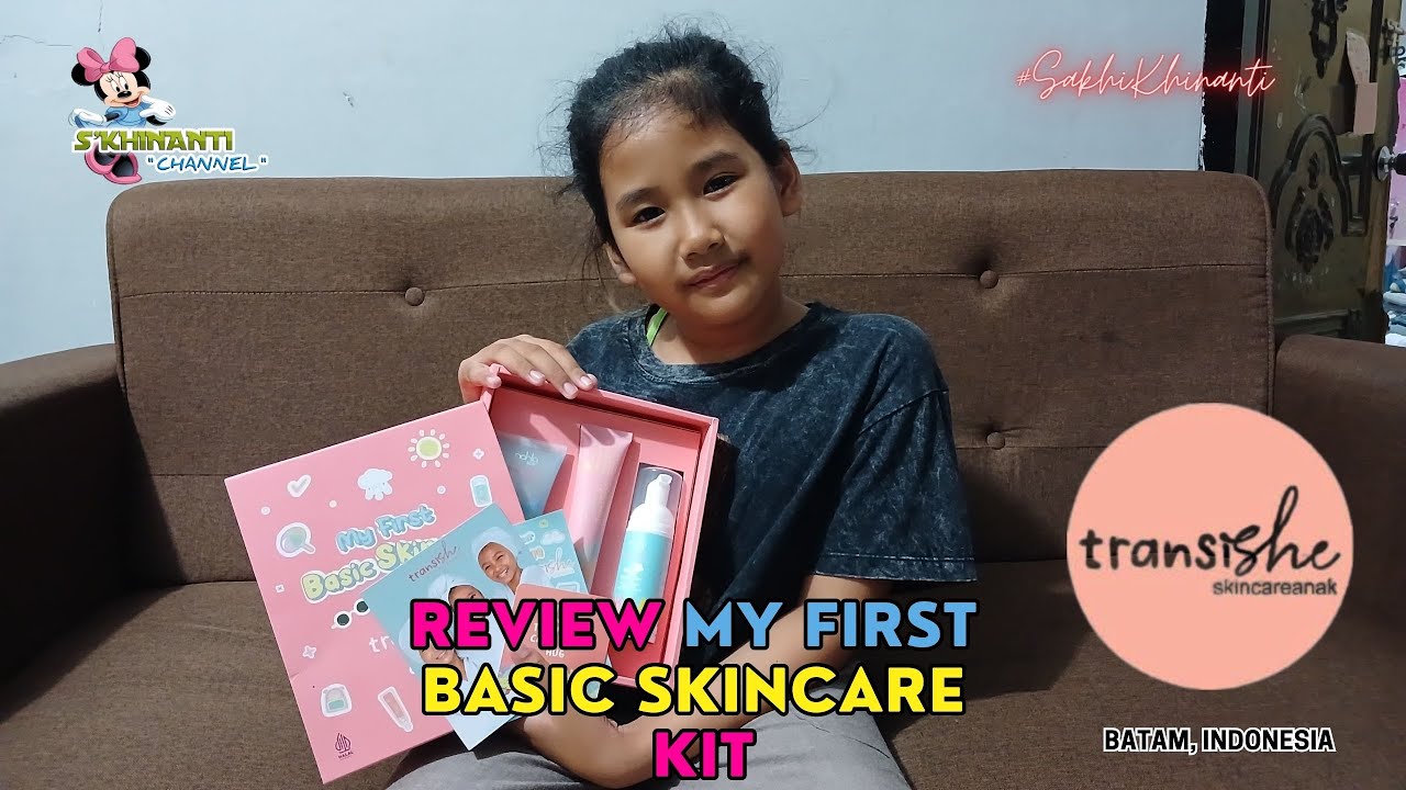 REVIEW MY FIRST BASIC SKINCARE KIT - YouTube