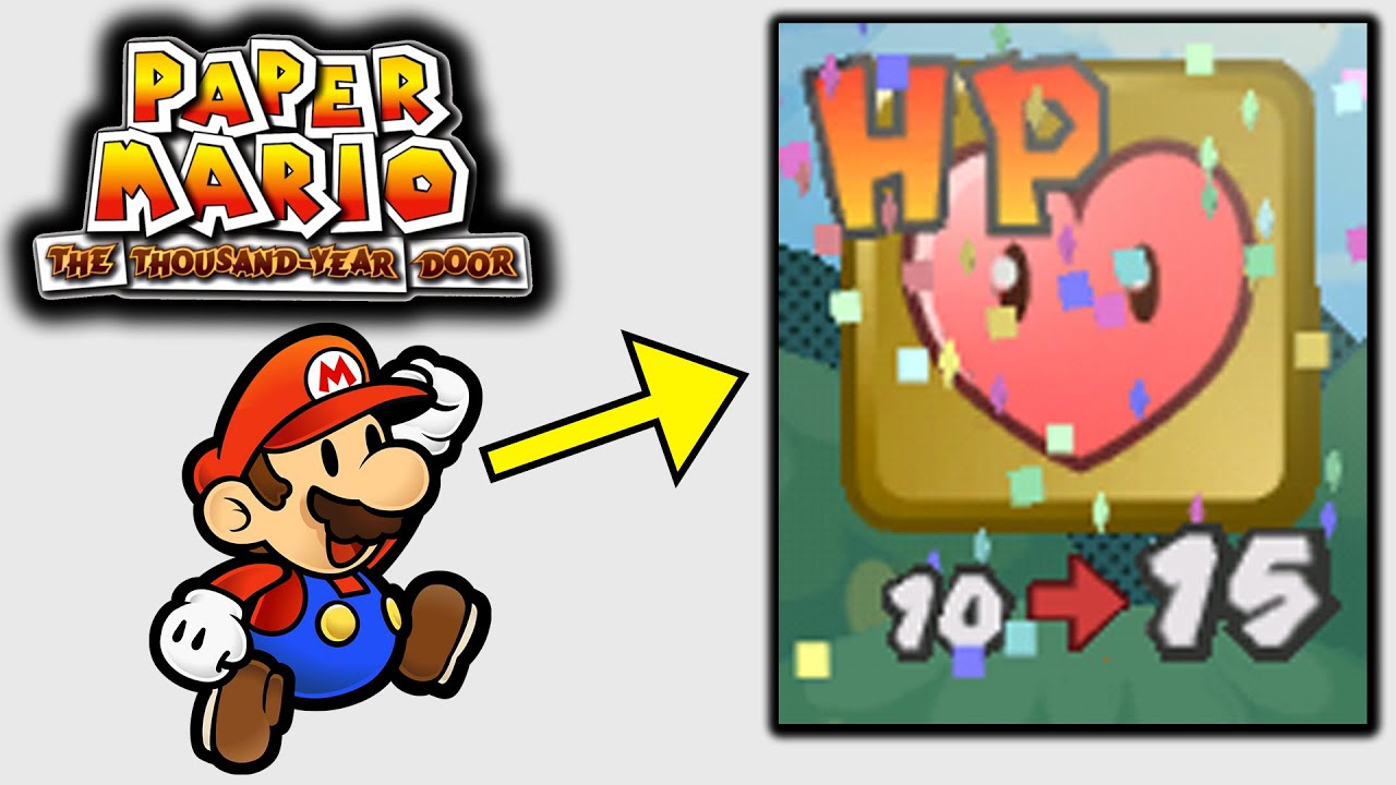 Heart Points ONLY Challenge Run | Paper Mario: The Thousand-Year Door ...