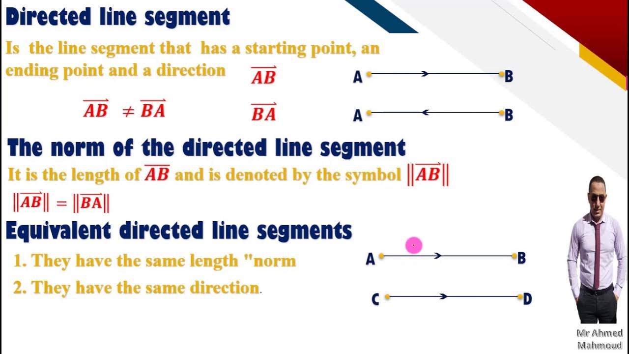 1st Secondary 2nd term Geometry unit 4 lesson 1 Scalars , Vectors and ...