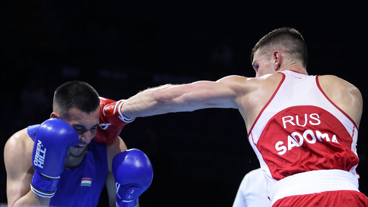 Savelii Sadoma (RUS) vs. Márkó Simon (HUN) European Boxing ...