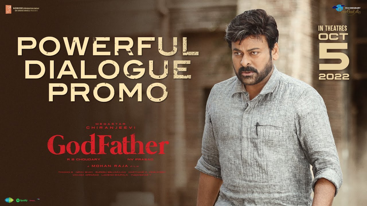 God Father Powerful Dialogue Promo | Megastar Chiranjeevi | Salman Khan ...