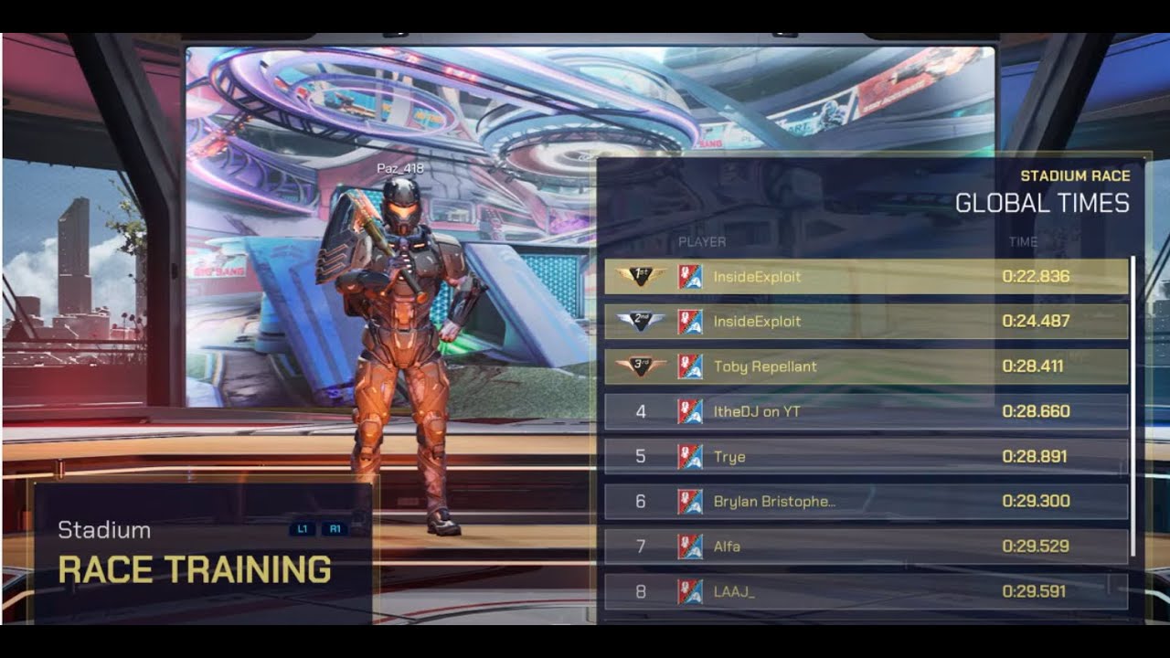 How to "Complete the Stadium Race" - Splitgate Race - YouTube