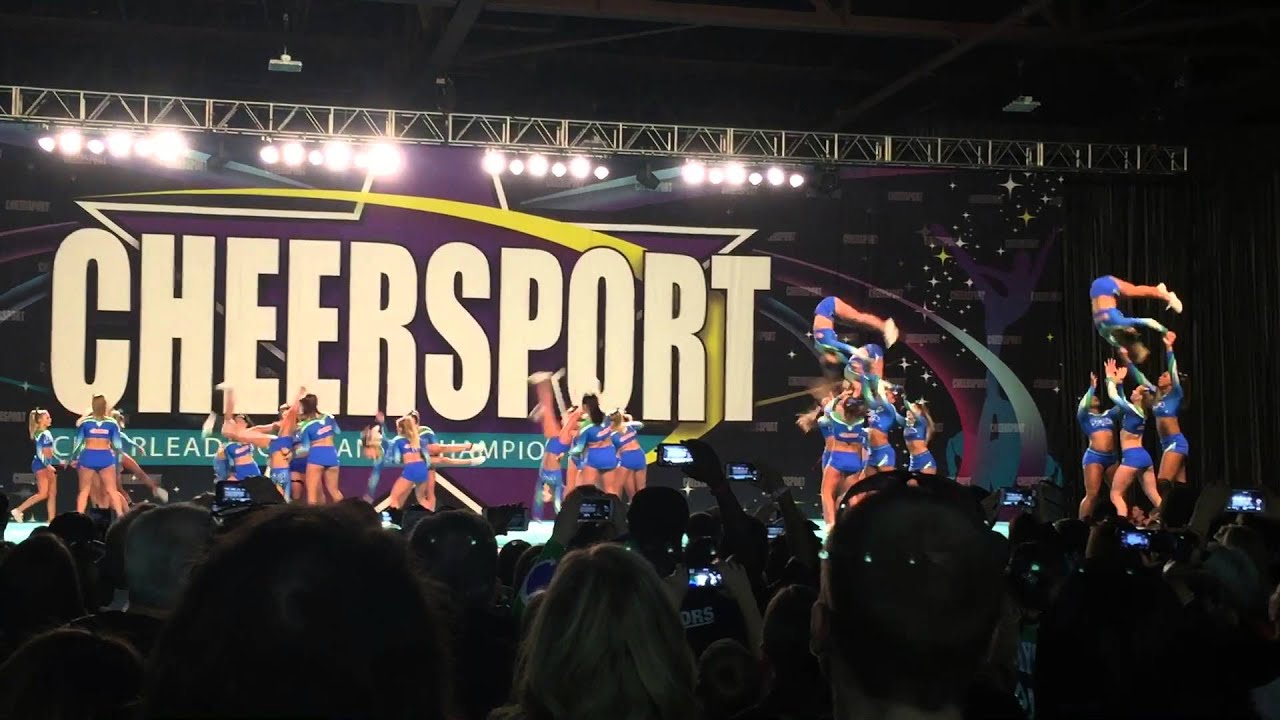 Stingray All Stars Orange @ Cheersport Nationals 2016 Day 2 - YouTube