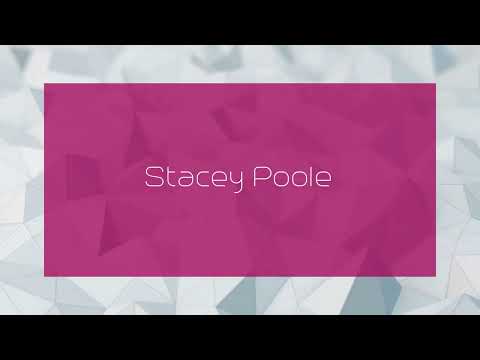 Stacey Poole - appearance