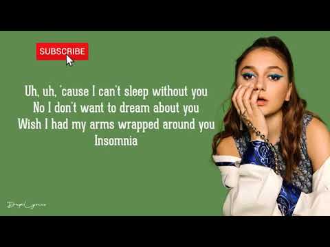 insomnia lyrics - daya - YouTube