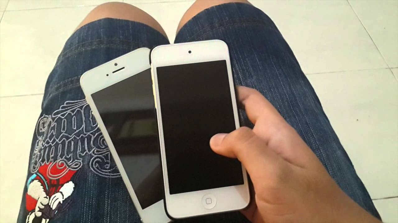 Replica iPhone 5S vs iPod touch 5gen: witch is faster? - YouTube