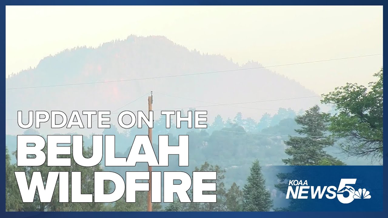 Update On The Wildfire In Buelah, Colorado - YouTube