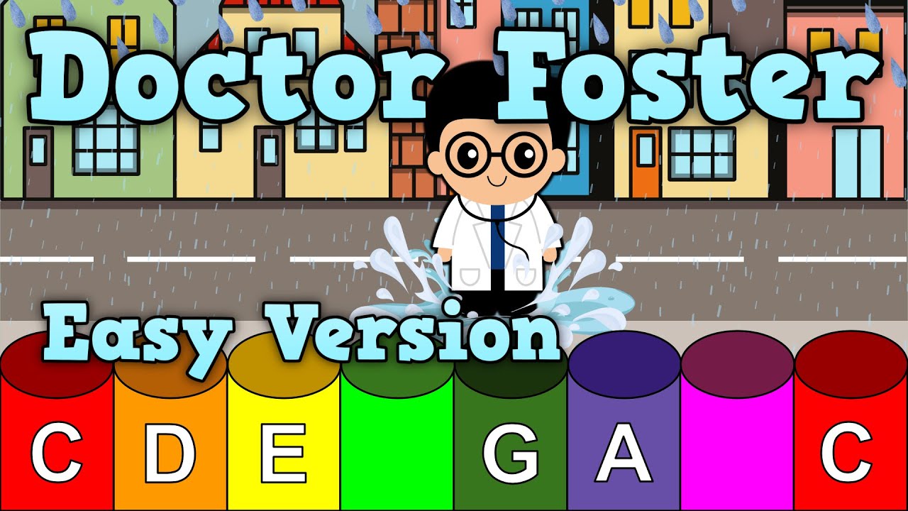 Doctor Foster (Easy Version) - Boomwhacker Play Along - YouTube