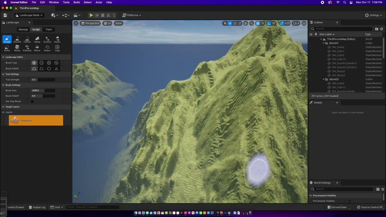 How to export your map from Houdini Apprentice to Unreal Engine 5 - YouTube
