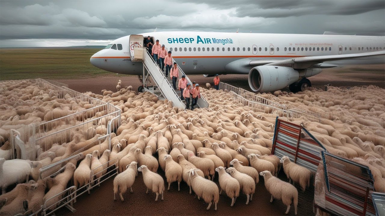 194 Million Sheep Are Raised And Export By Farmers This Way, Transport ...