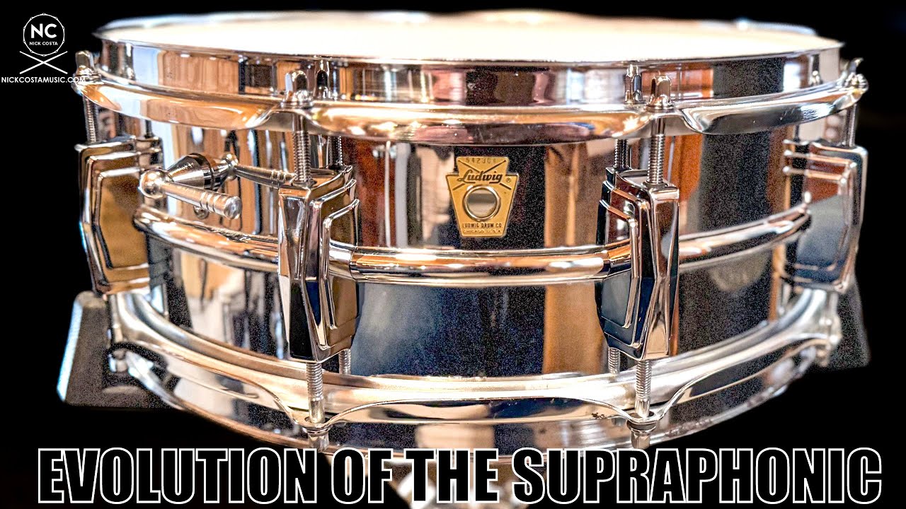 The Evolution of the Ludwig Supraphonic - YouTube