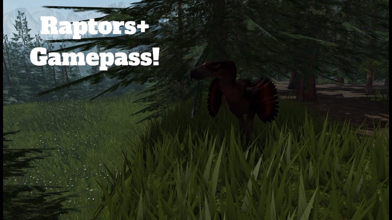 Showcase of the Raptors+ GAMEPASS!! | Cenozoic Survival | Roblox - YouTube