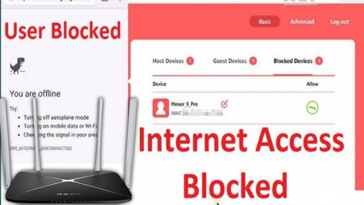 How Block Unknown Wi Fi User In Mercusys Wifi Router I Kisi Ko Block Kaise Kare Apne Wifi Se
