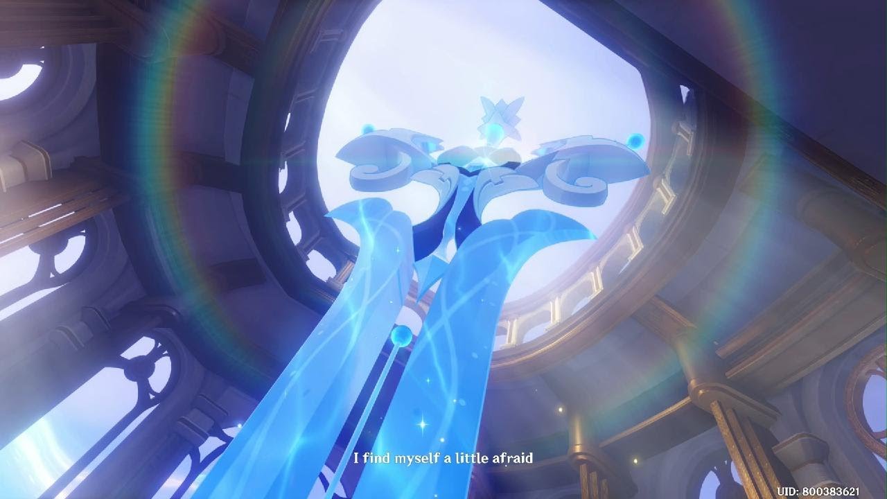 Genshin Impact v4.2 Water Archon Forcarlor's Death Sentence scene - YouTube