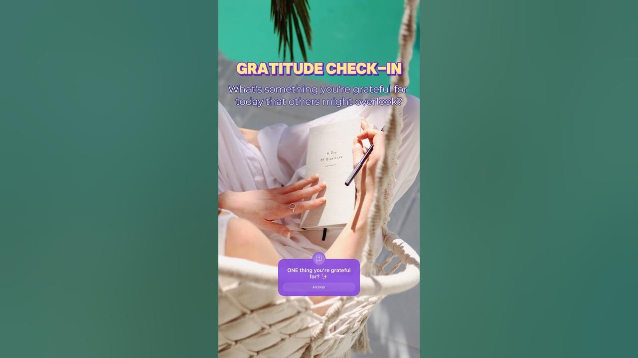Gratitude Check-In: What Makes You FEEL Grateful Today? #gratitude ...