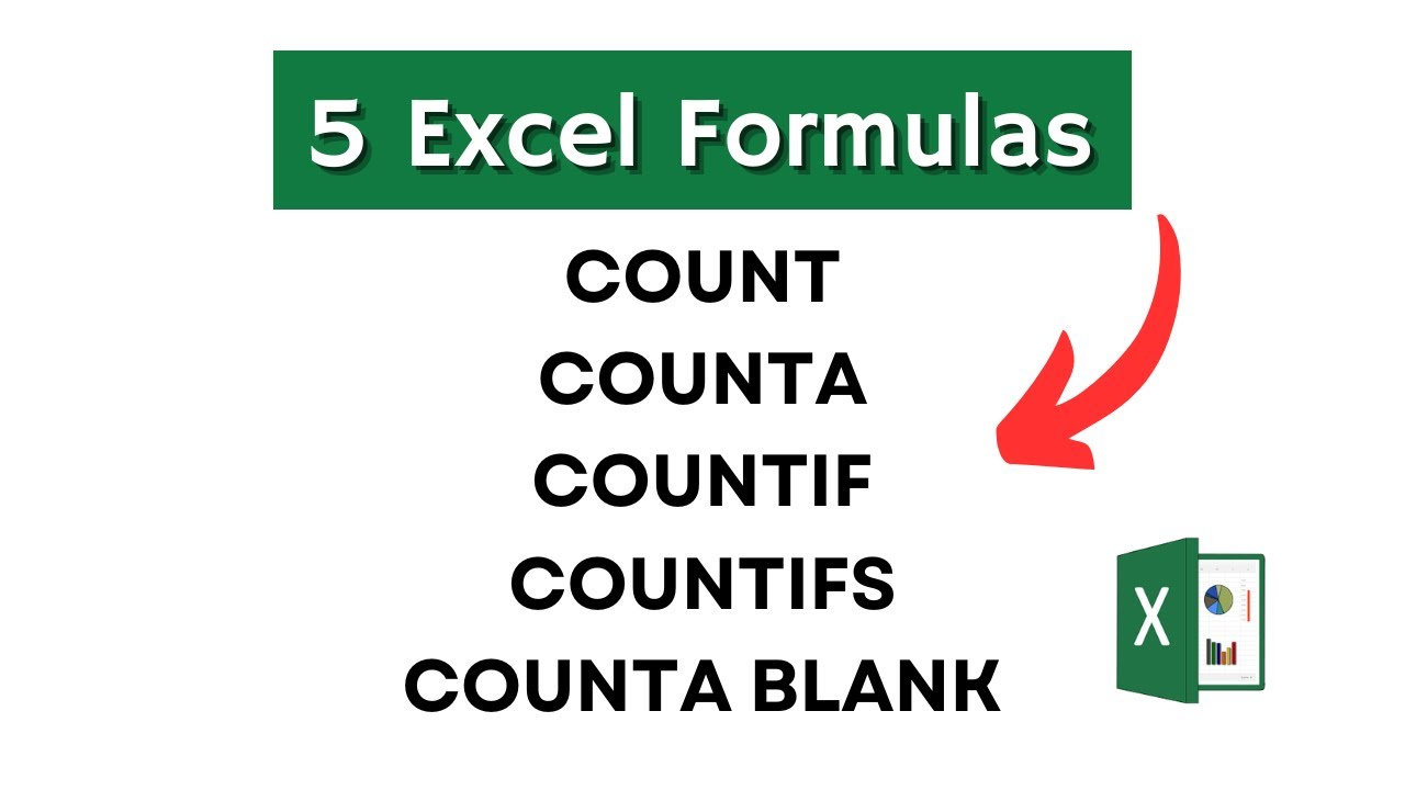 Complete Tutorial Of Count Formulas In Ms Excel Youtube 6611