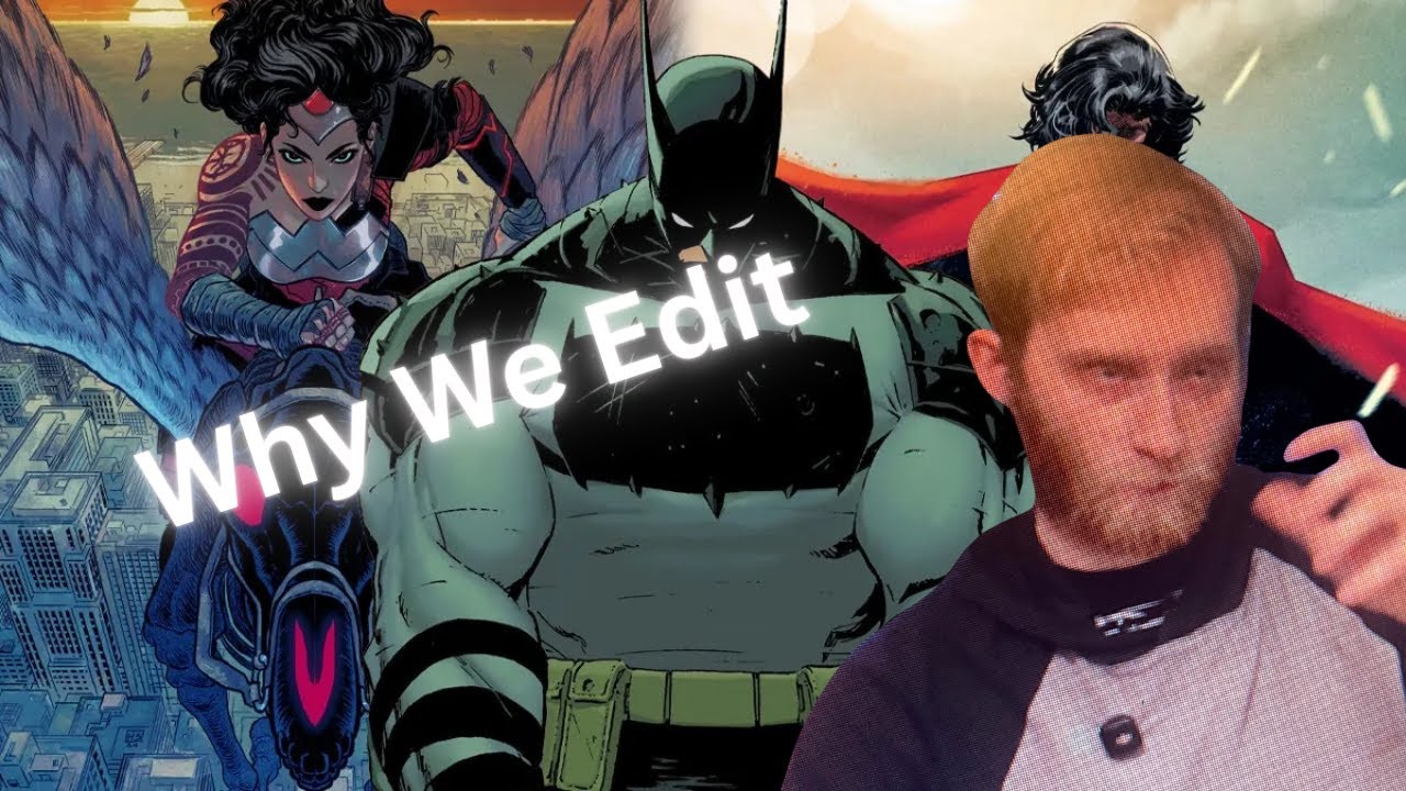 Why We Edit(Comic Book Catch up Blooper) - YouTube