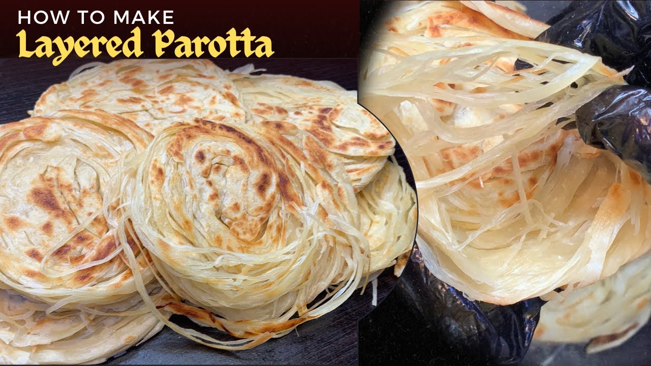 Ultimate Multi-Layer Porotta Recipe | Crispy & Flaky Kerala Parotta - YouTube