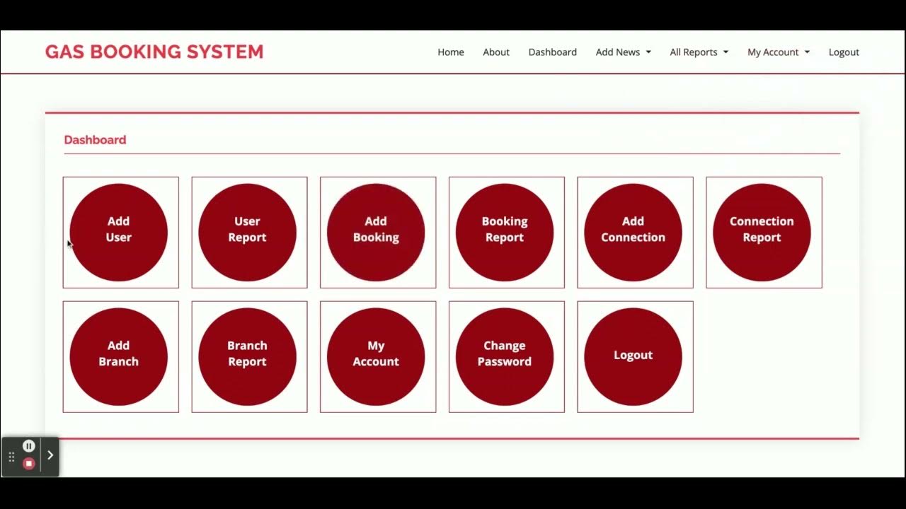 Gas Booking System Project on Python, Django and MySQL - YouTube