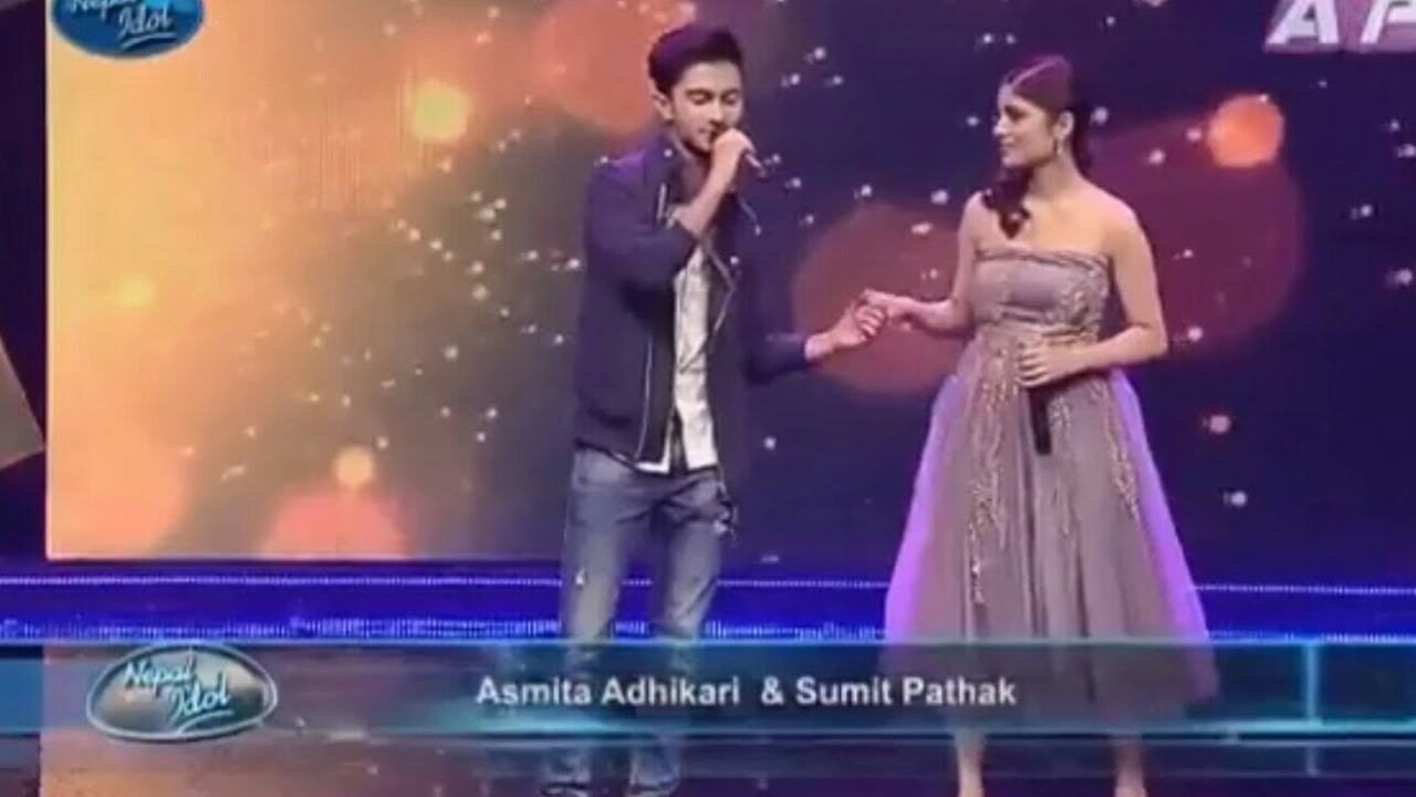 Nepal idol episode 16 Asmita adhikary & sumit pathak - YouTube