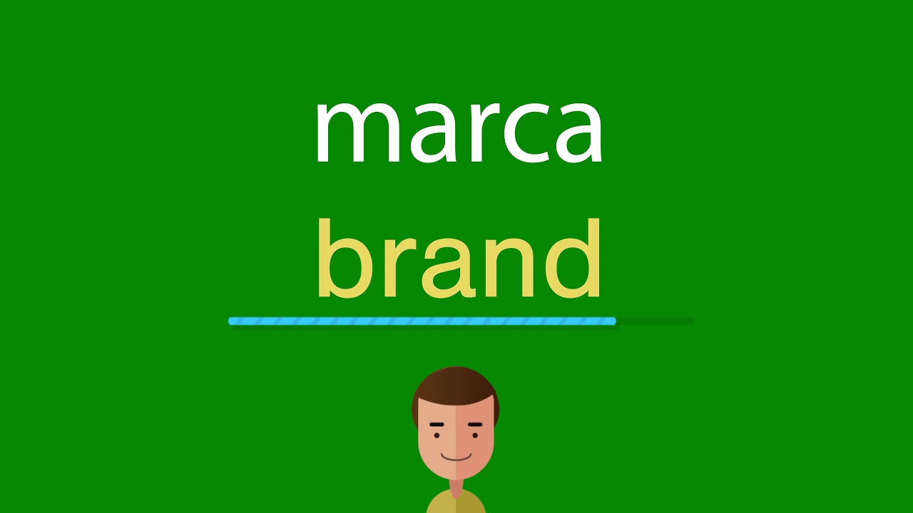Como dizer marca em inglês - YouTube