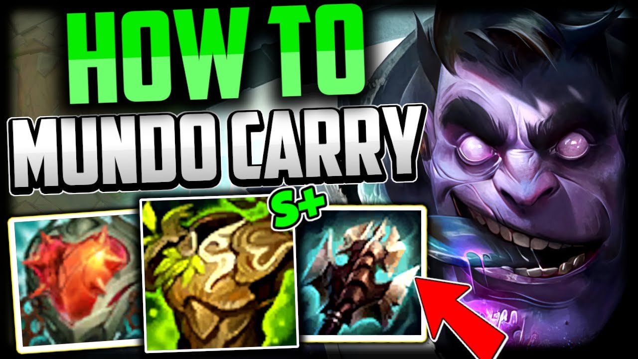 MUNDO TOP 5 AGAIN (Best Build/Runes) How to Play Mundo & Carry Season ...