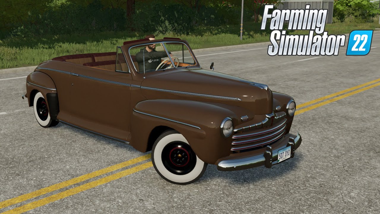 Ford Convertible - Farming Simulator 2022 [FS 22 LS 22 Car Vehicle Mod ...