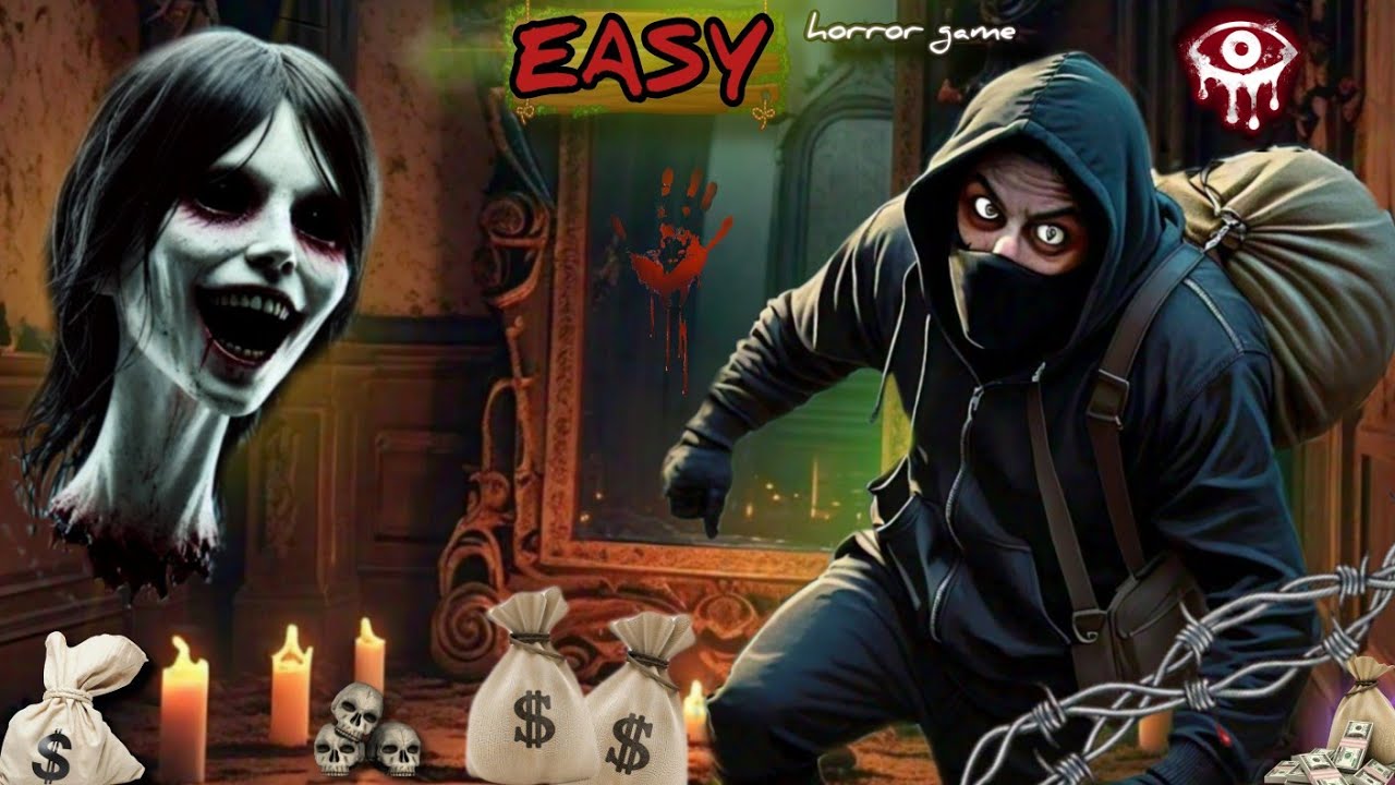 Easy New Horror Game || Bhoot ke Ghar me chori || bhutiya house ...